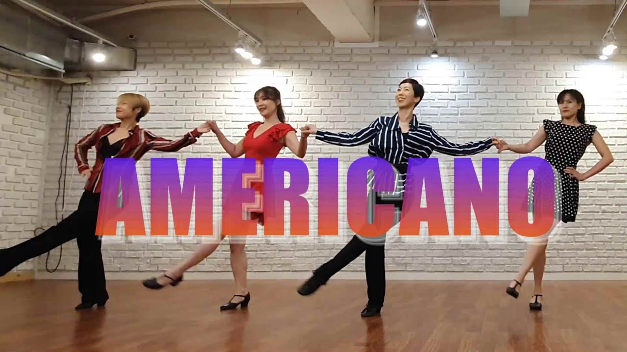 Americano by Min LineDance / RETRO LINEDANCE - YouTube
