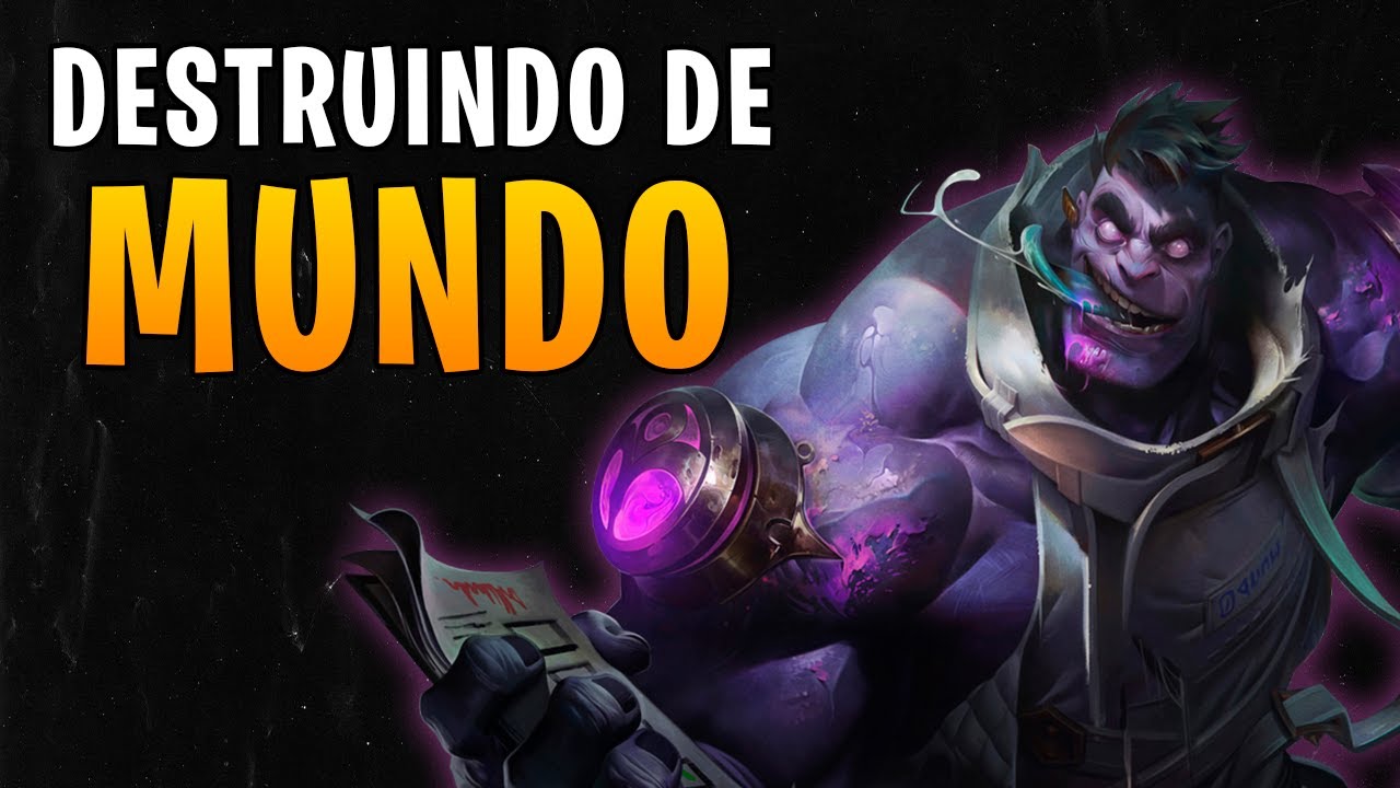 Destruindo a Partida de Dr. Mundo [Dr. Mundo vs Shyvana] | League of ...