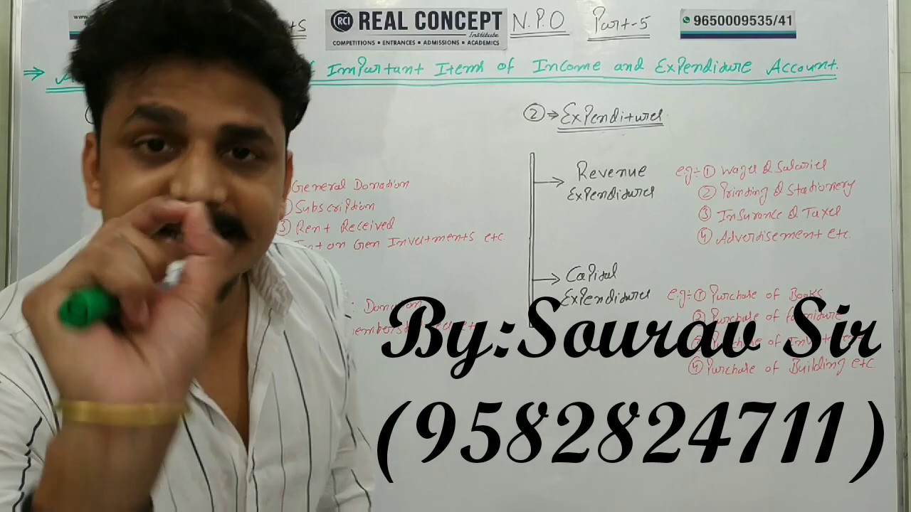 NPO Part 5 Important Items Of Income And Expenditure Account Class npo-part-5-important-items-of-income-and-expenditure-account-class