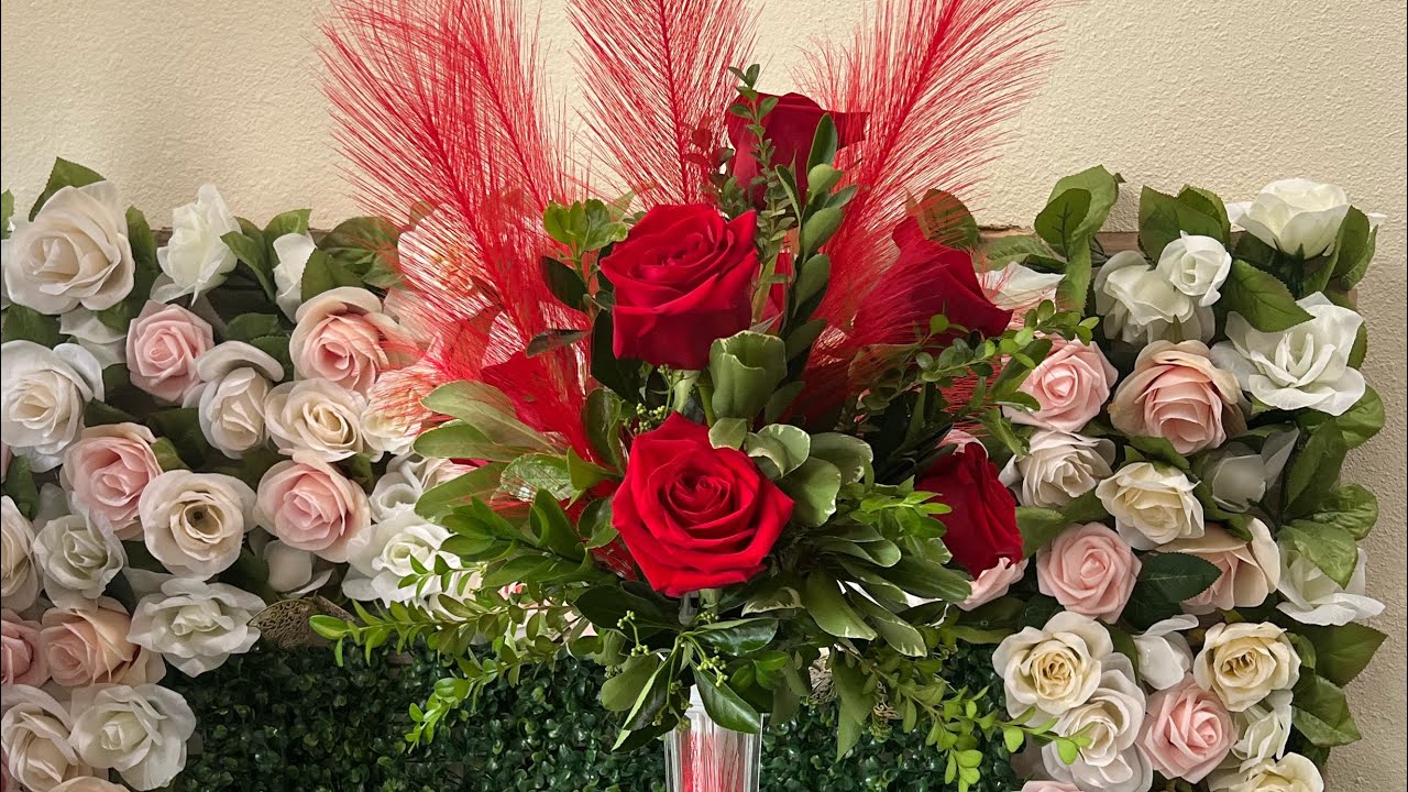 Centro de mesa para boda/ quinceañera - YouTube