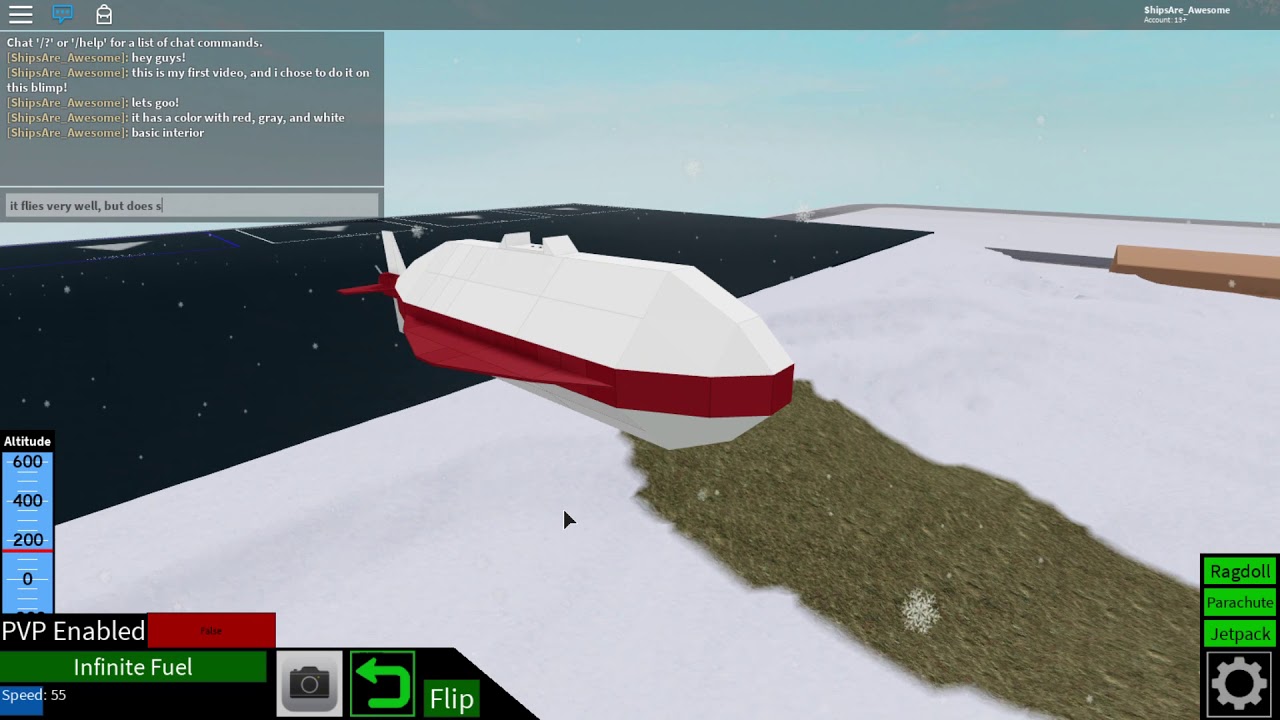 Plane Crazy Roblox Luxury Blimp! [Showcase] - YouTube