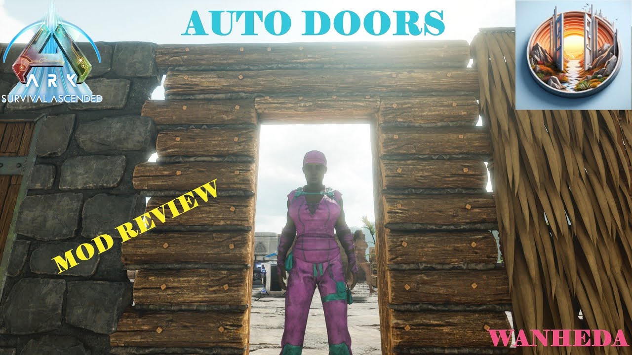 Ark Ascended Mod Review Auto Doors CrossPlay - YouTube