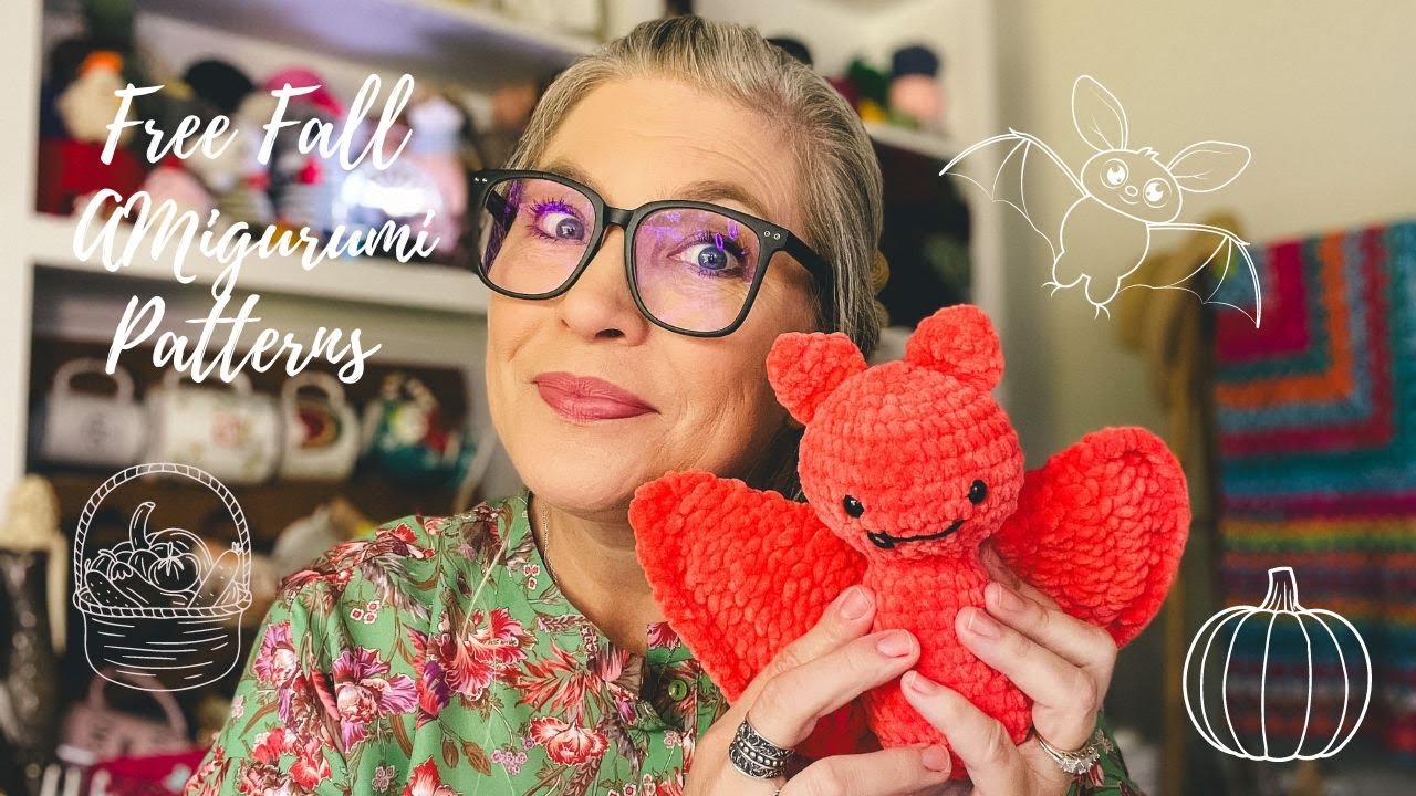 Free Fall Amigurumi Patterns | Tea Party CAL - YouTube
