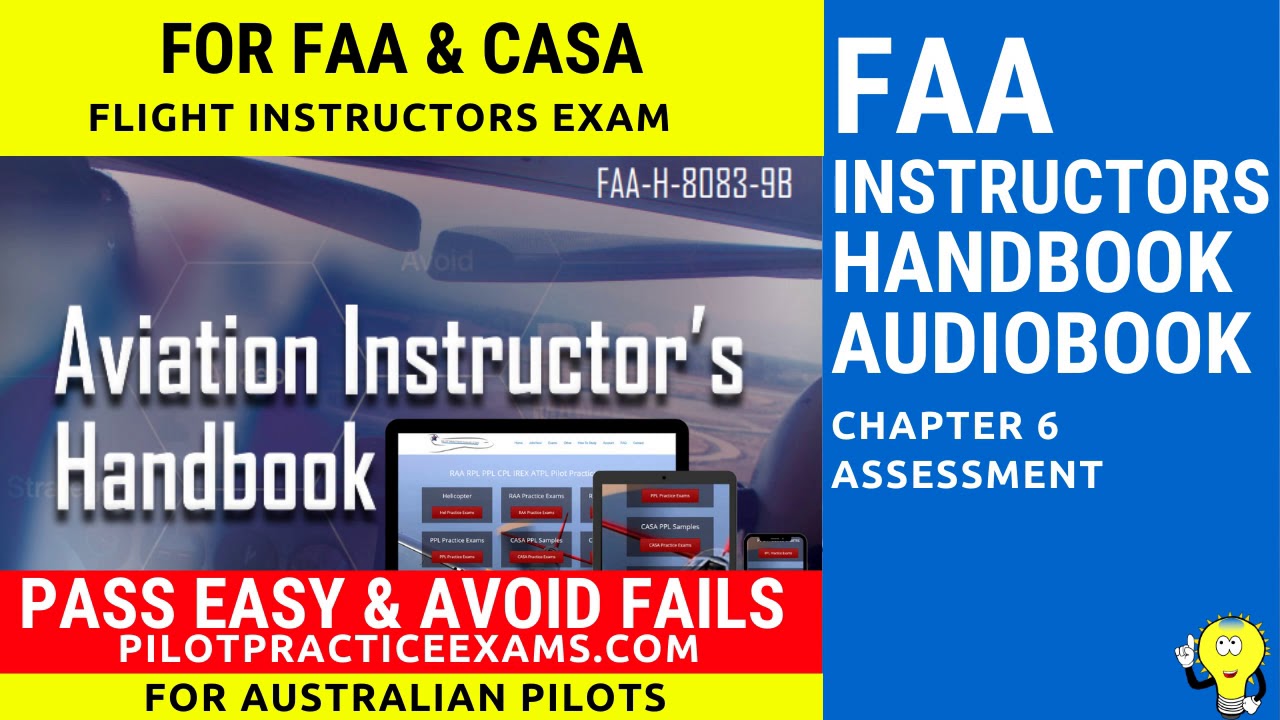 Chapter 6 FAA Aviation Instructors Handbook AudioBook - Planning ...