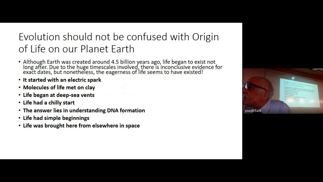 Biology for Everybody | Lecture 6 - Part 1 - YouTube