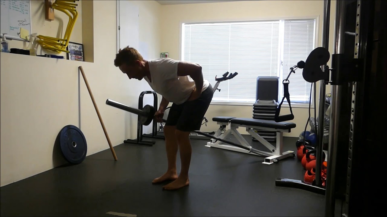 SA BB Bent Over Row - YouTube