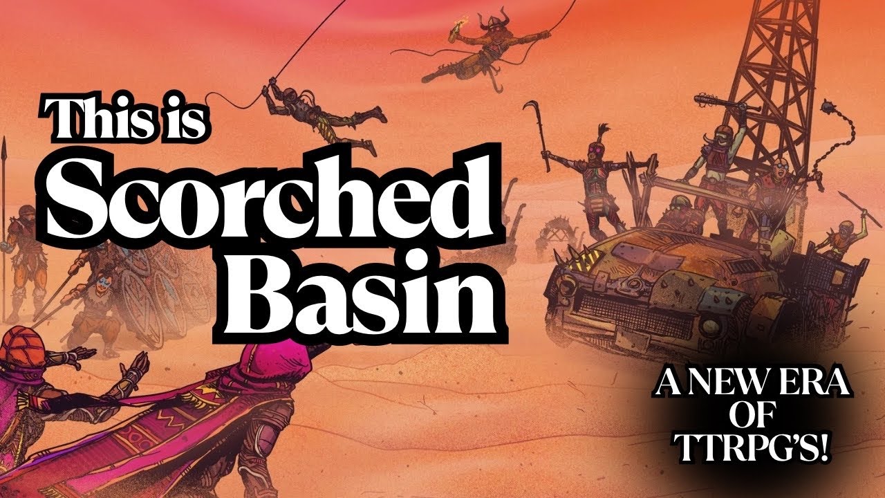 Scorched Basin / The Dune & Mad Max Inspired TTRPG Built by the ...