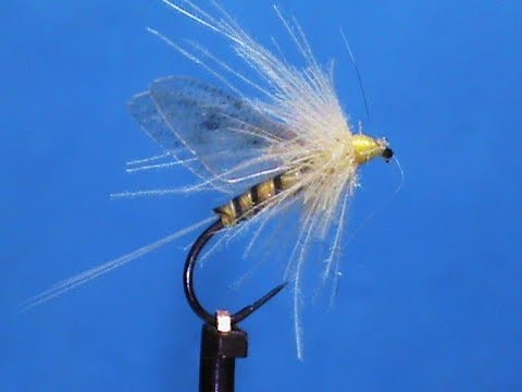 Fly Tying a Semi Realistic Sulpher with Jim Misiura - YouTube