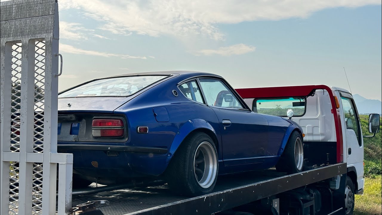 HLS30 Fairlady Z 240z | L28 engine sound test #fairladyz #240 #s30z # ...