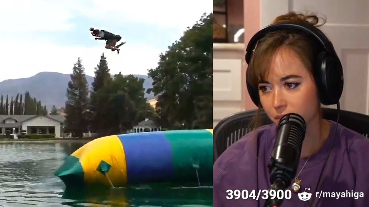 Maya reacts to herself getting launched by Zoil again - YouTube