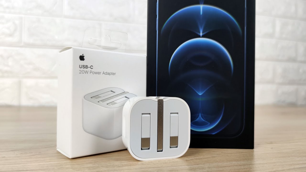 Unboxing 20Watt USB-C Charger Power Adapter Apple Original - YouTube