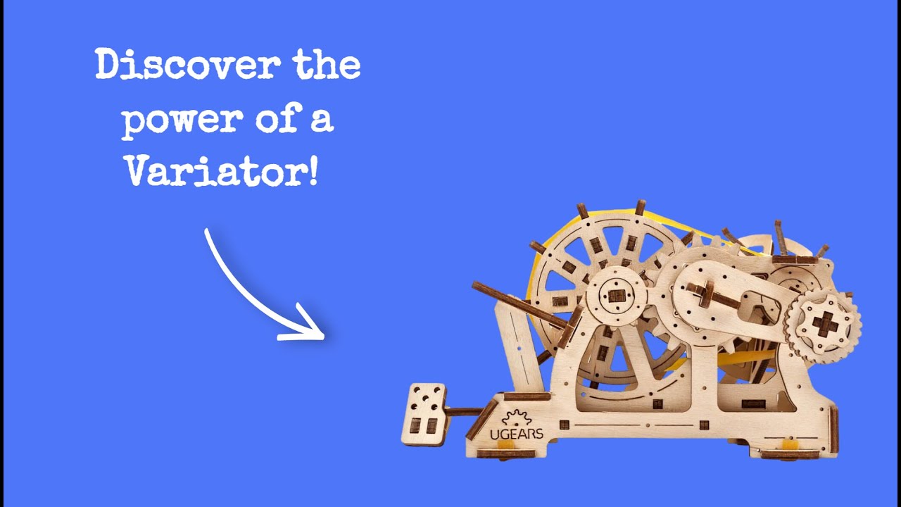 UGears Stem Lab Variator - YouTube