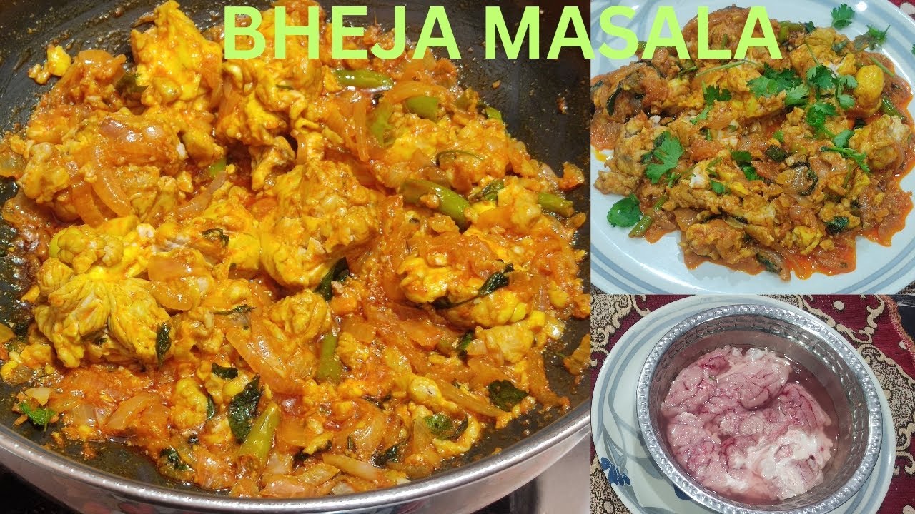 Bheja Fry Recipe | Restaurant Style Special Bheja Fry | Mutton Brain ...