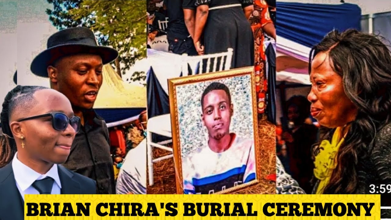 Brian chira burial ceremony his grandmother's speechlessness 😭😭😭😭 today ...