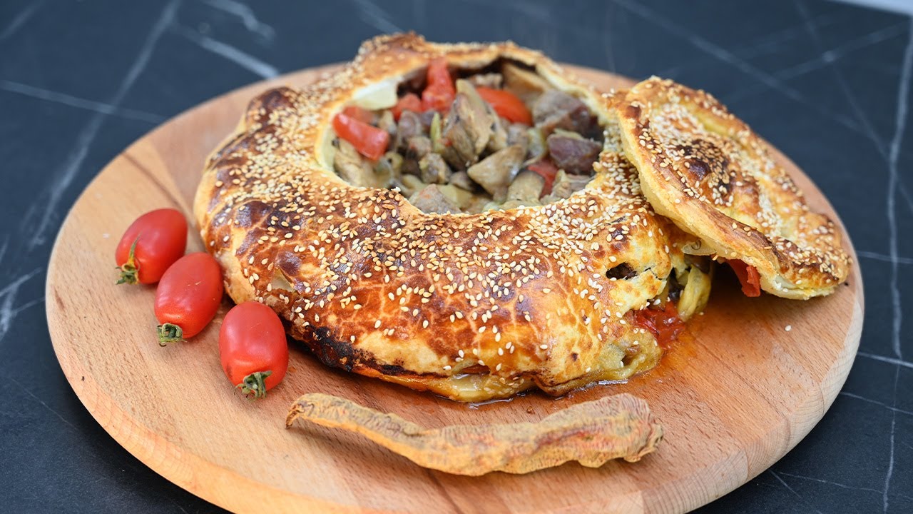 Maleshevska Tava - Traditional Dish in Homemade Bread - YouTube