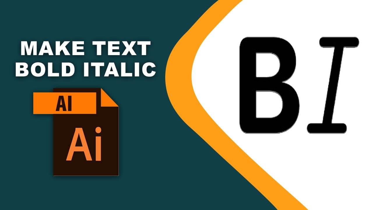 How To Make A Text Bold Italic Font In Adobe Illustrator YouTube how-to-make-a-text-bold-italic-font-in-adobe-illustrator-youtube