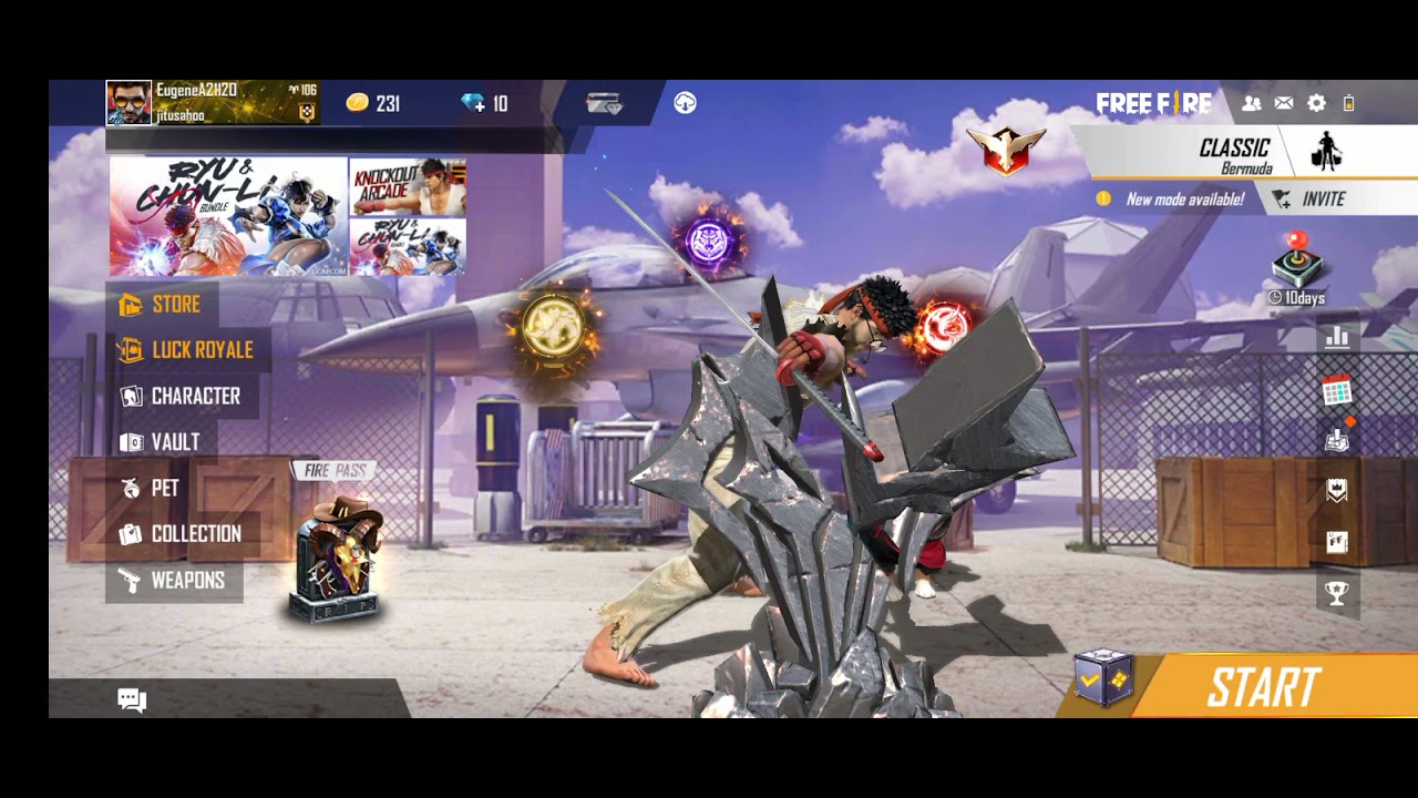 free fire new bundle - YouTube