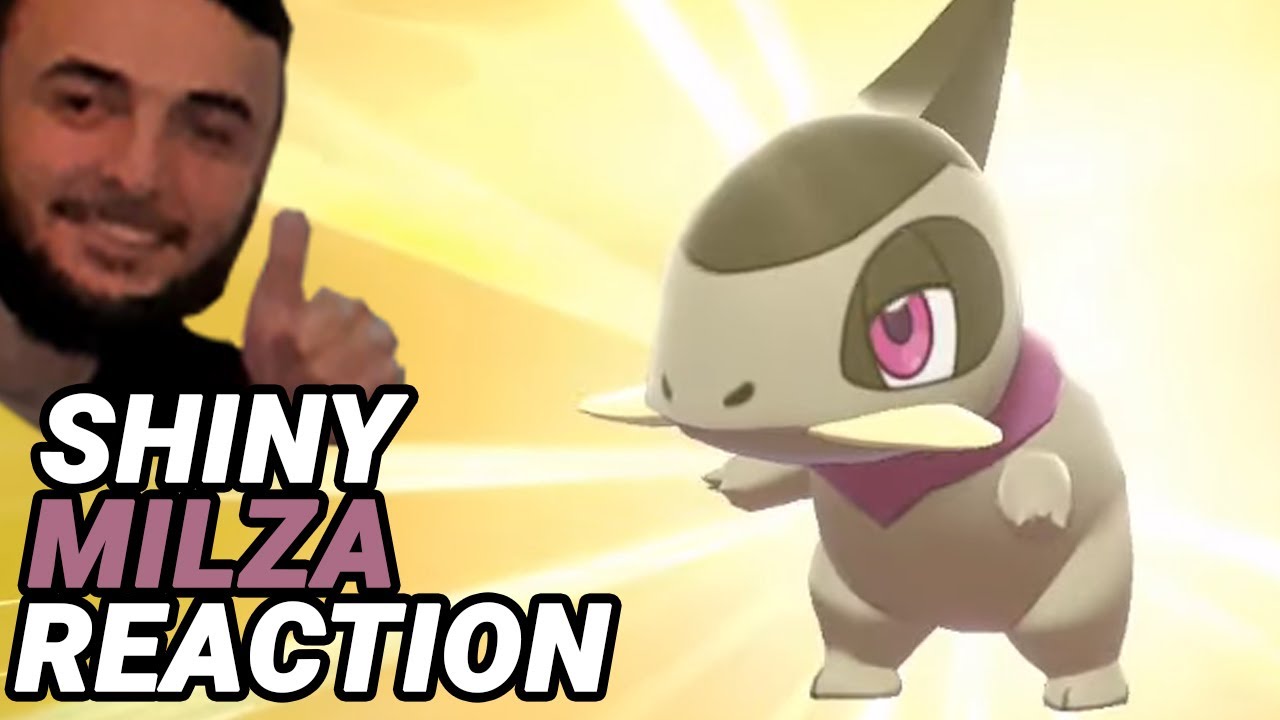 Shiny MILZA nach 84 Eiern REACTION! || Pokémon Schwert & Schild - YouTube