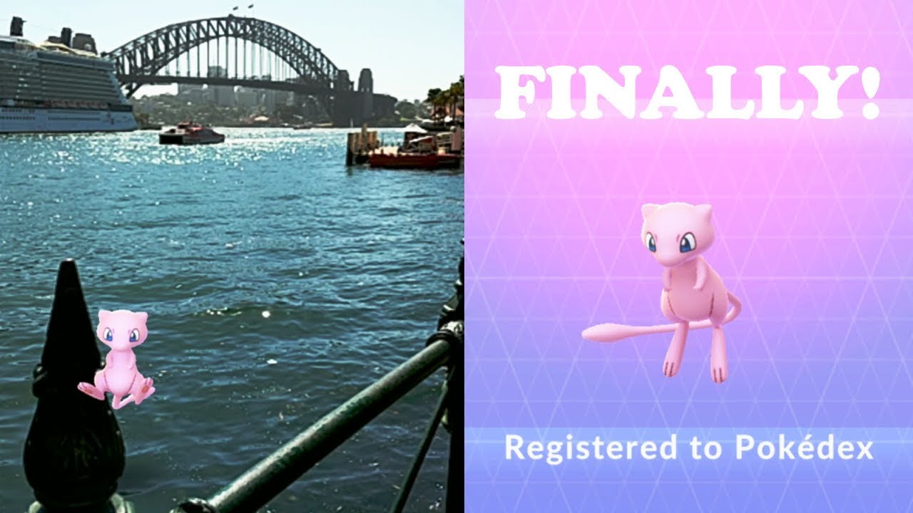 CATCHING MEW - POKEMON GO - Field Research Complete!! - YouTube