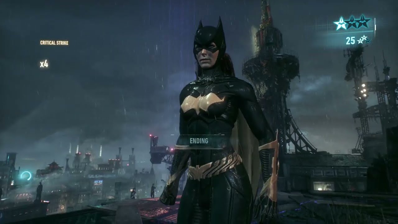 BATMAN: ARKHAM KNIGHT combo master combat map as BatGirl - YouTube