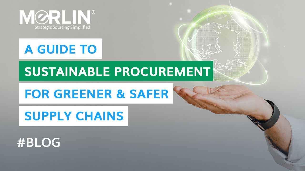 A guide to Sustainable Procurement for greener and safer Supply Chains ...