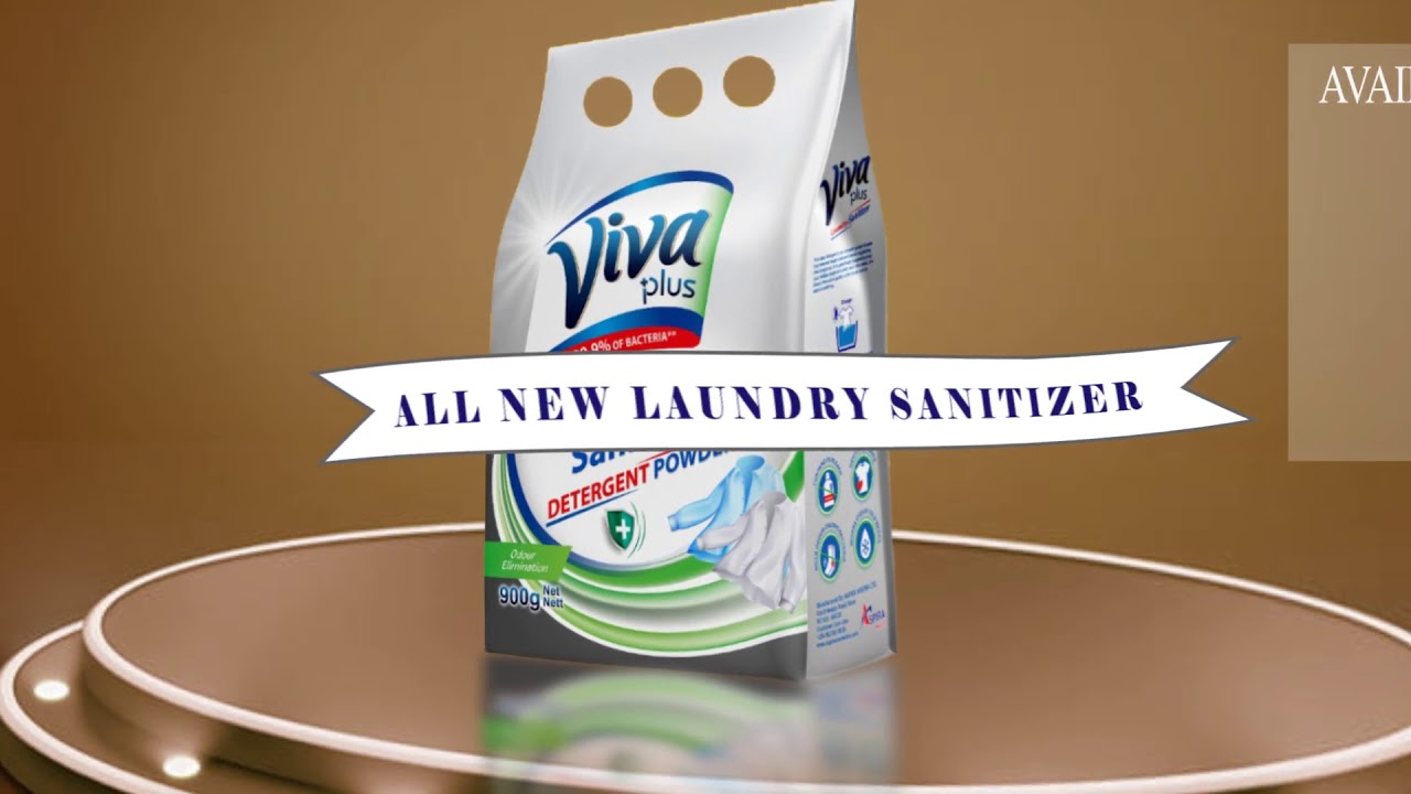 The All New Viva Plus Laundry Sanitizer - YouTube