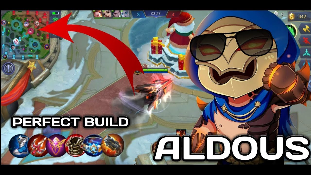 ALDOUS PERFECT BUILD | ALDOUS GAMEPLAY | MOBILE LEGENDS - YouTube