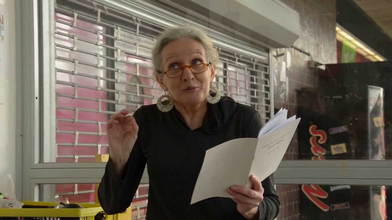 Declamatie Overloop door Gerhild van Rooij N station 16 02 2014 2 - YouTube