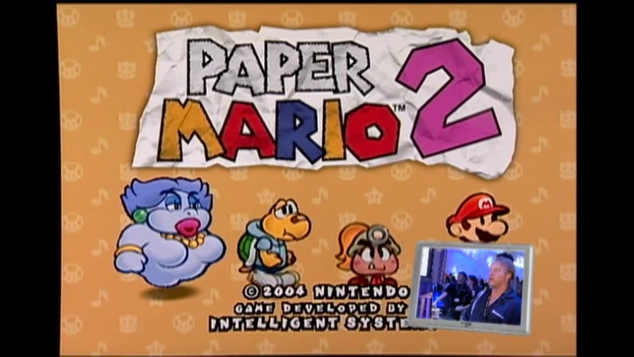 Paper Mario The Thousand-Year Door - E3 2004 - Demo Gameplay - YouTube