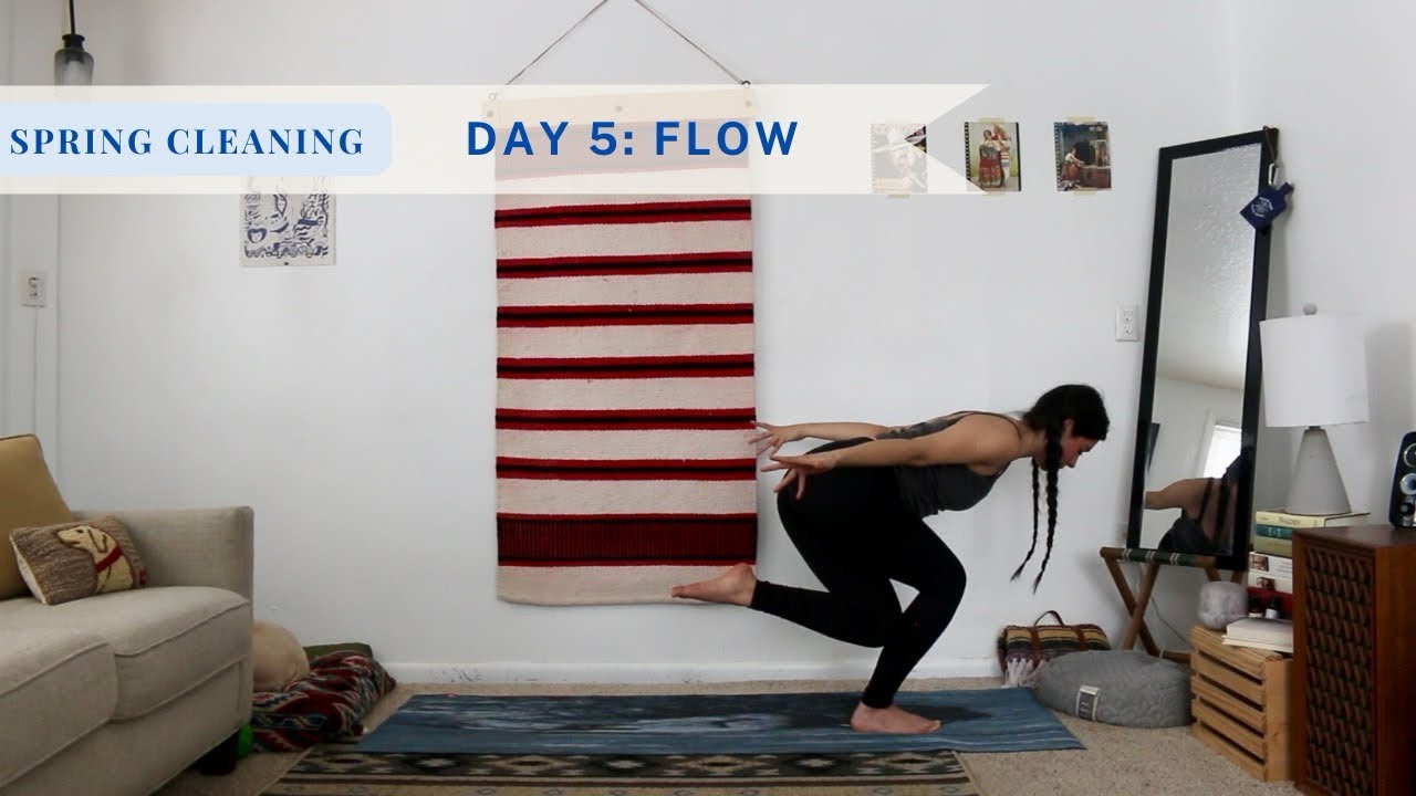 Flow- Day 5 | 16 Minutes | Vinyasa Yoga | feel lighter - YouTube