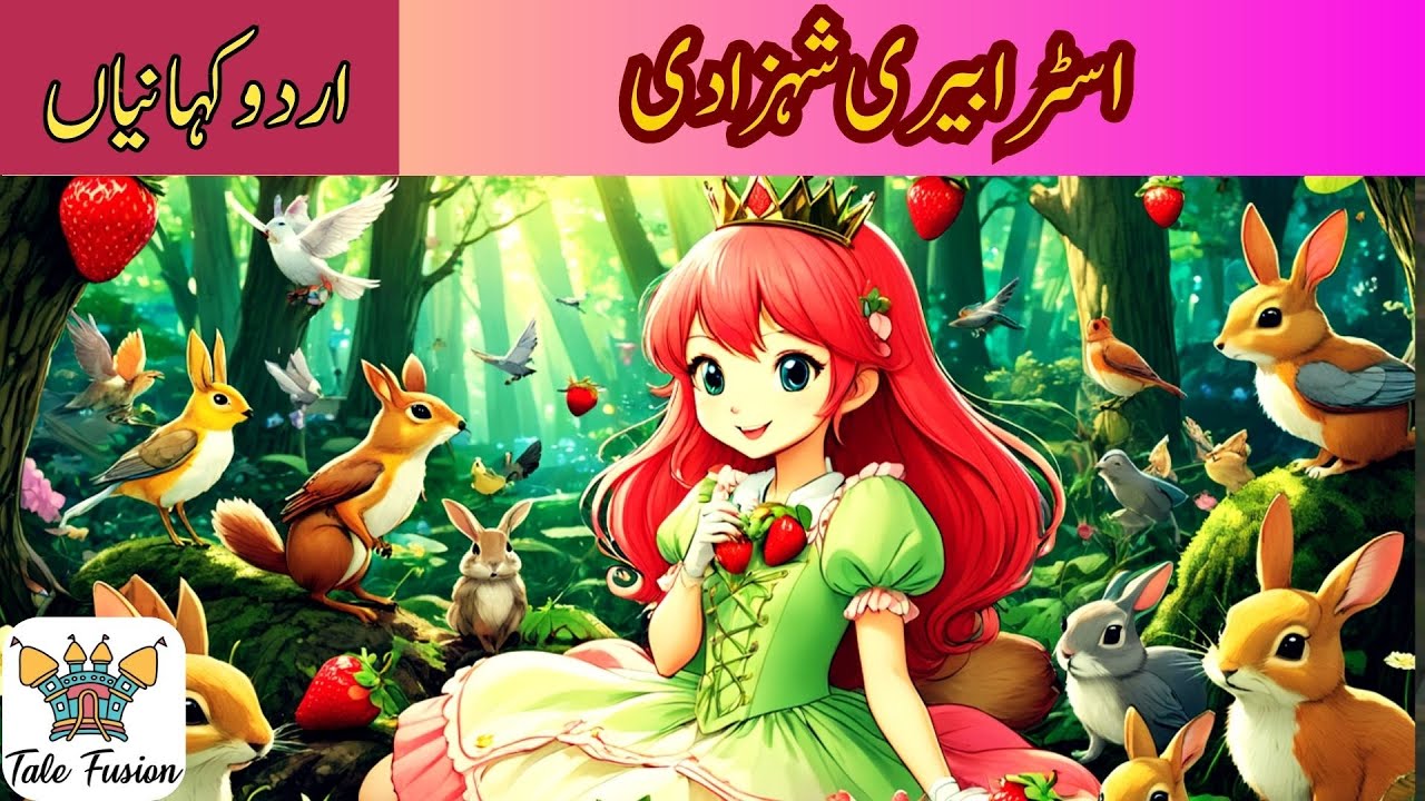 اسٹرابیری شہزادی | Strawberry Princess Story in Urdu | Hindi/Urdu ...