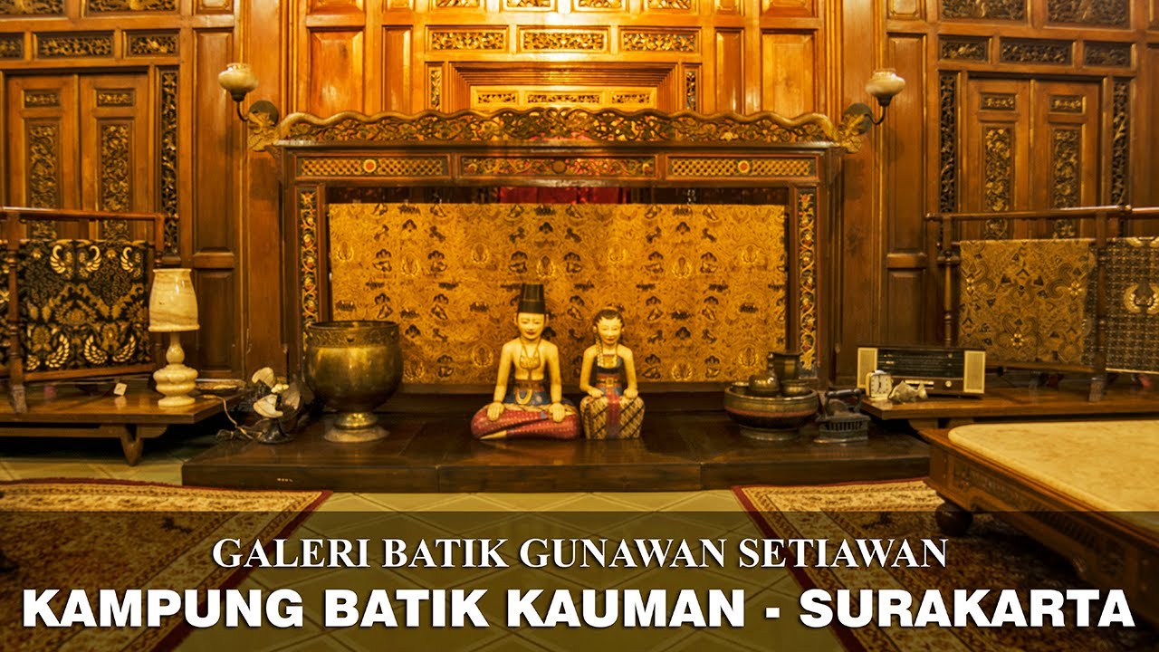 Kampung Batik Kauman | Part 1 | Galeri Batik Gunawan Setiawan - YouTube