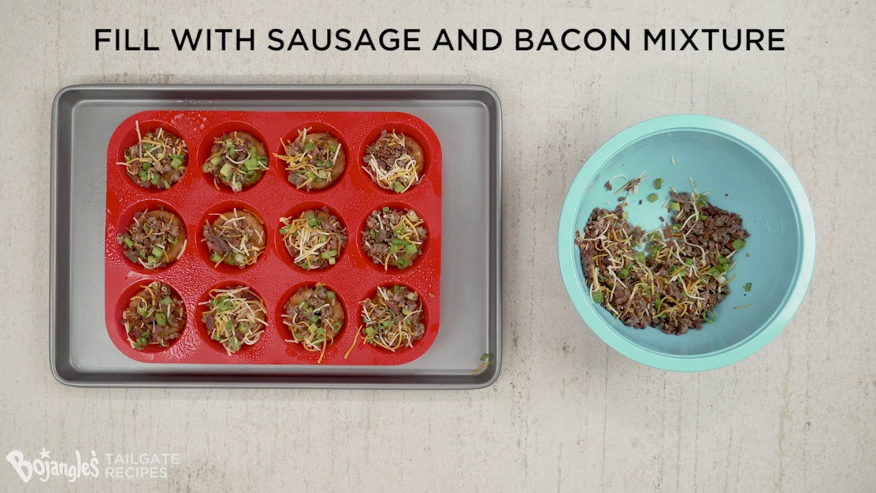 Tailgate Recipe: Bo-Tato Rounds® Breakfast Bites - YouTube