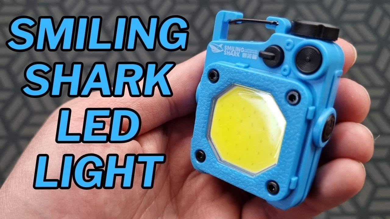 Smiling Shark LED Light - YouTube