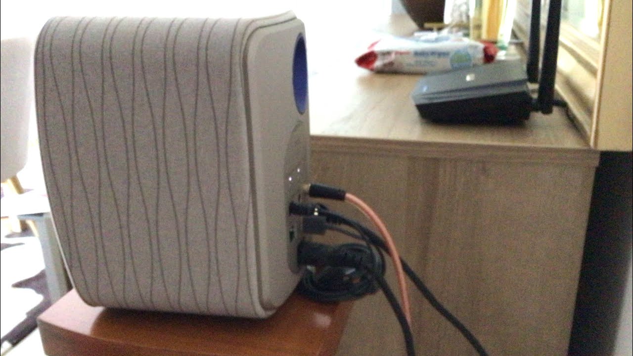 Typical KEF KC62 & LSX Connection with Y-sub cable - YouTube