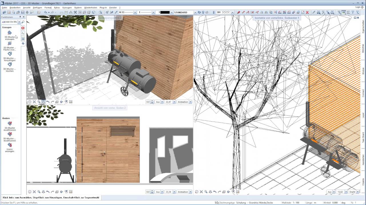 Add-On 3D Muster V1 für Allplan - YouTube