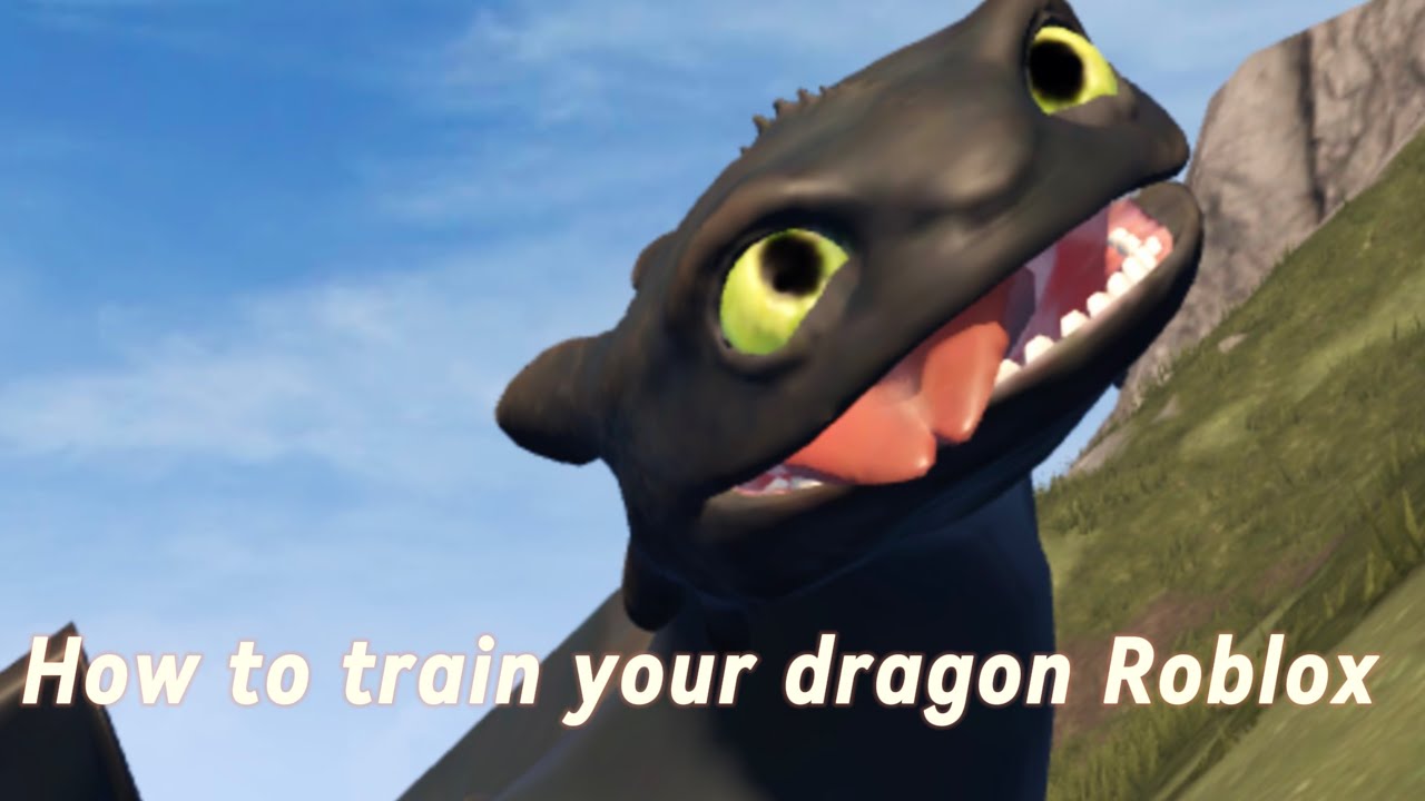 How to train your dragon Roblox - YouTube
