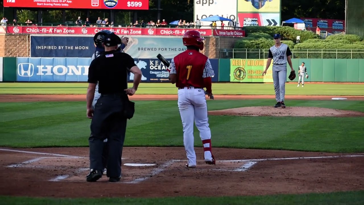 RHP Carson Seymour (7/22/2022 vs Jersey Shore BlueClaws) - YouTube