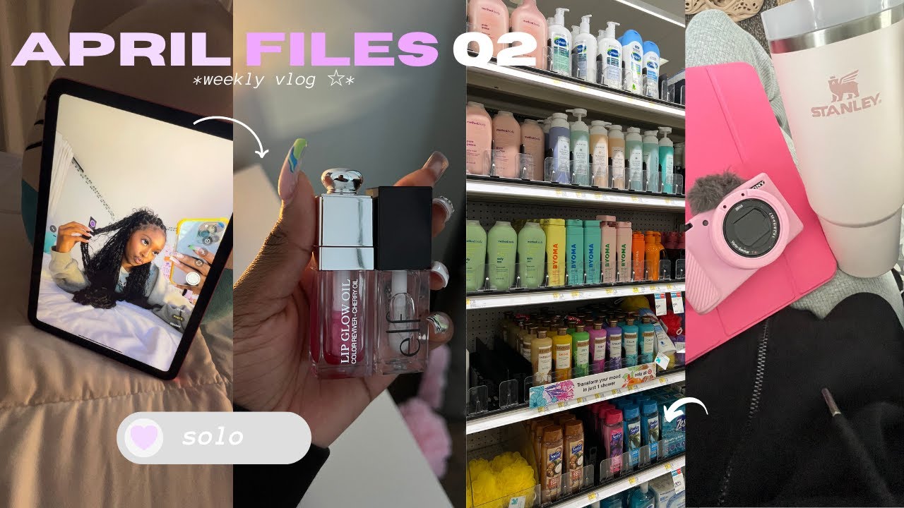 weekly vlog ☆ | APRIL FILES 02 - YouTube