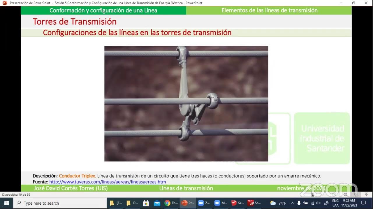 Sesión 5 Conformación y Configuración de las Lineas de Transmisión ...