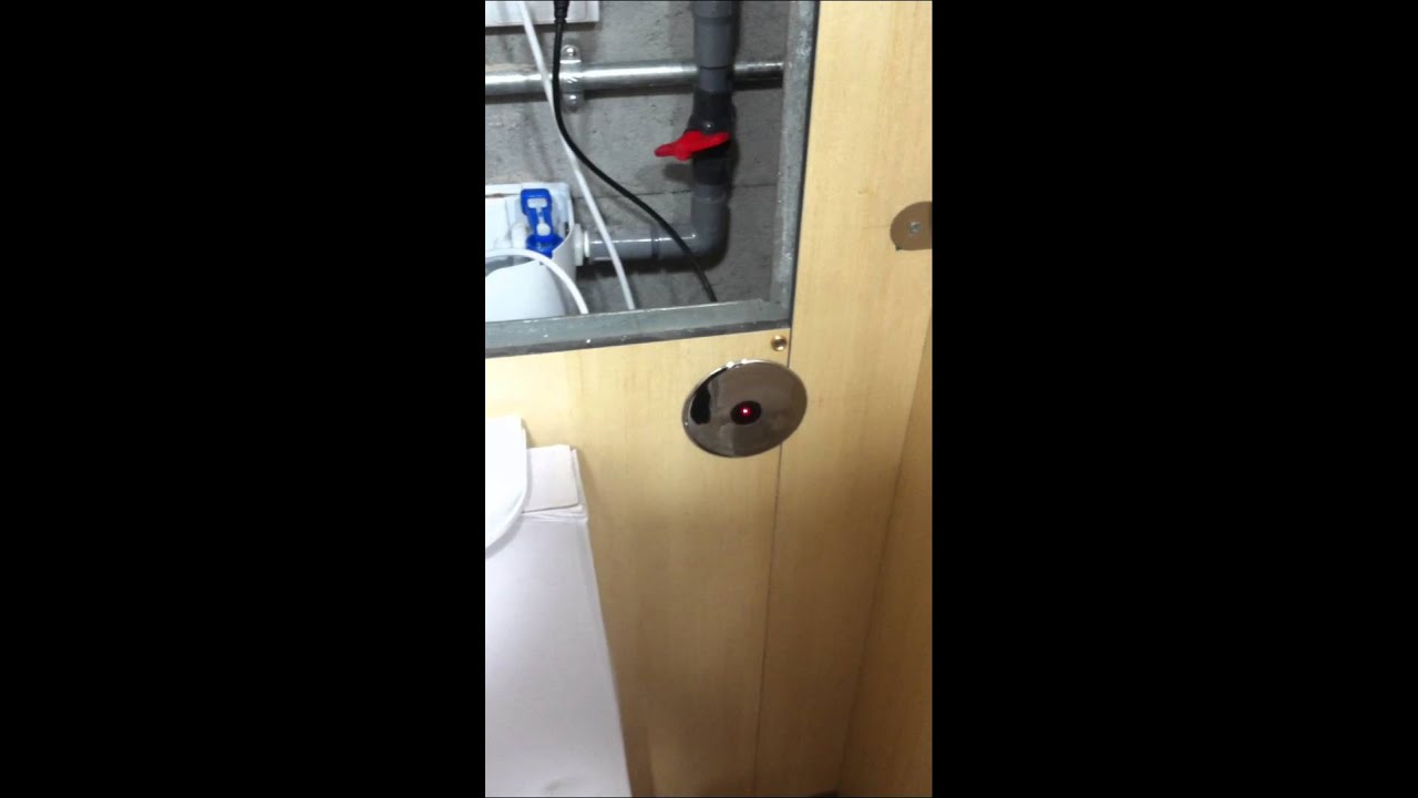 Dudley Electroflo WC Flushing Kit -- Full Flush (Blue Light) - YouTube