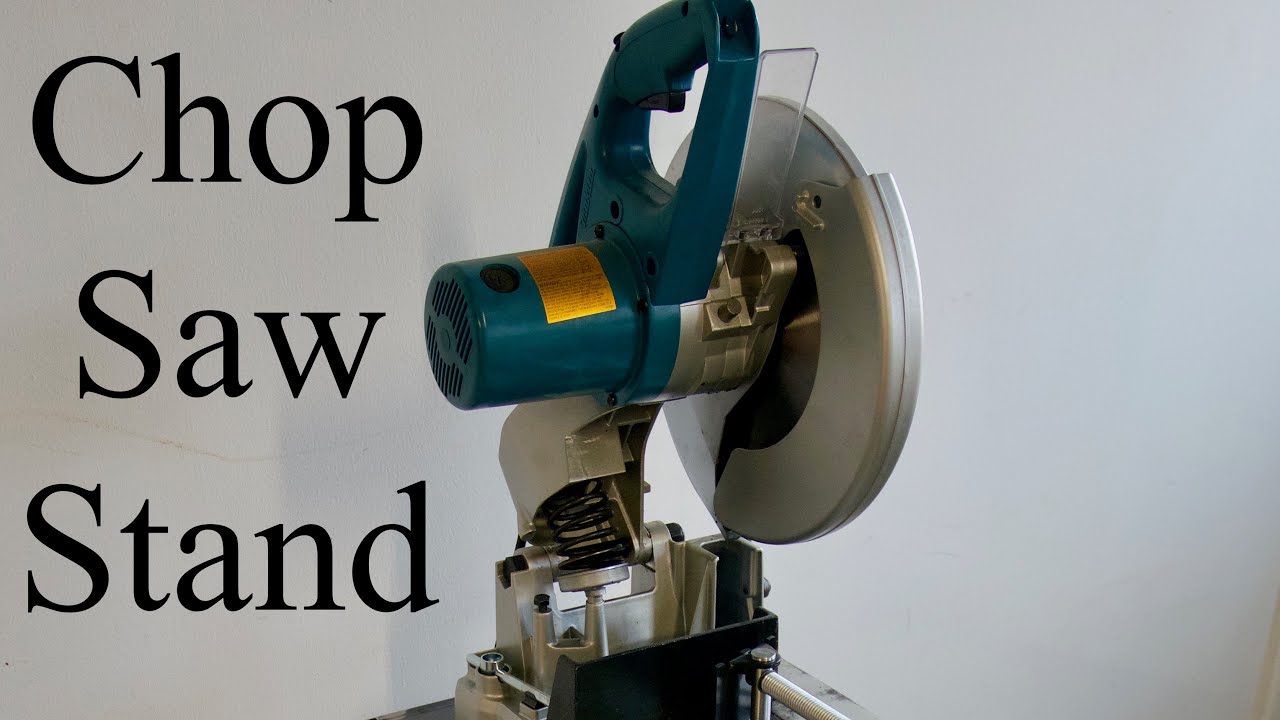 Metal Chop Saw Stand - YouTube