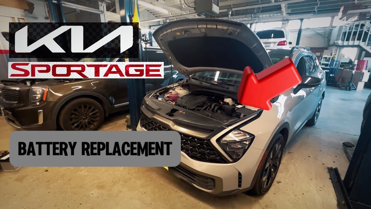 How to Change a Car Battery | DIY Car Repairs | 2023 KIA SPORTAGE @WrenchingRyan - YouTube