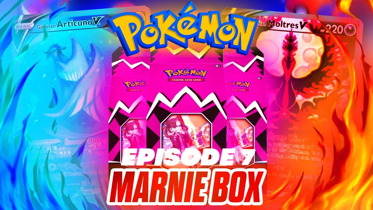Box #7 Pokemon Marnie Premium TOURNAMENT Collection Box - Opening ...