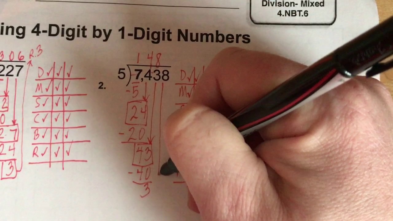 Long Division Mixed Packet - YouTube