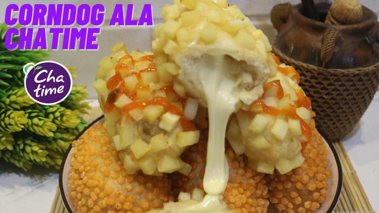 CORNDOG KENTANG ALA CHATIME - YouTube