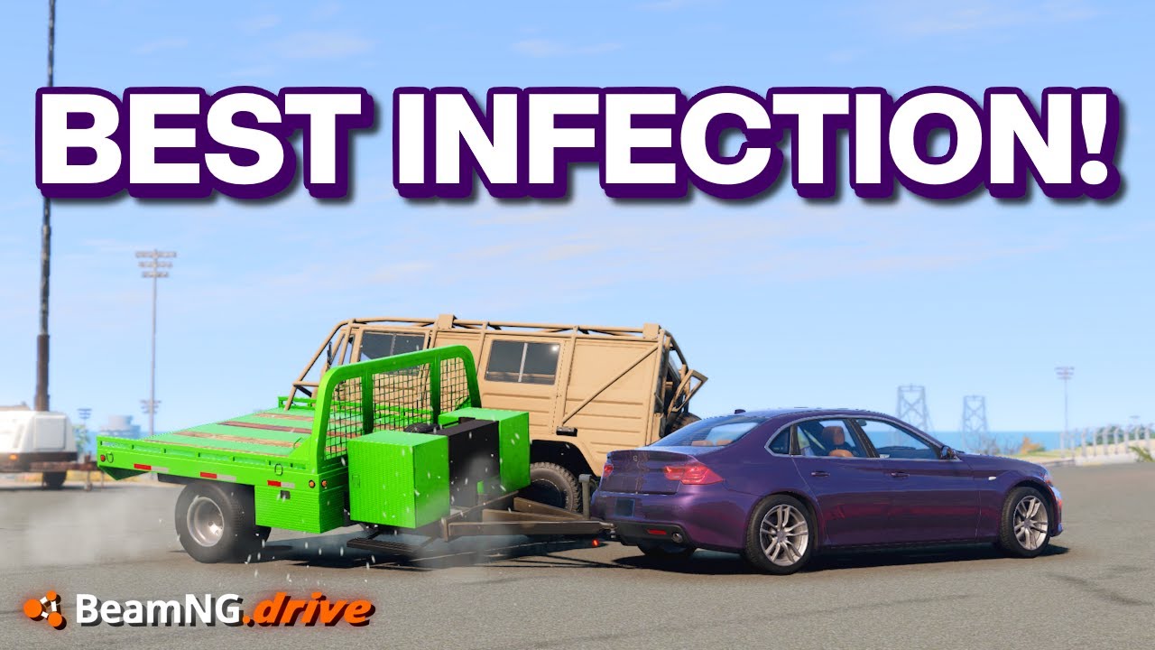 Some of my favourite infection games ever! : BeamNG : BeamMP - YouTube