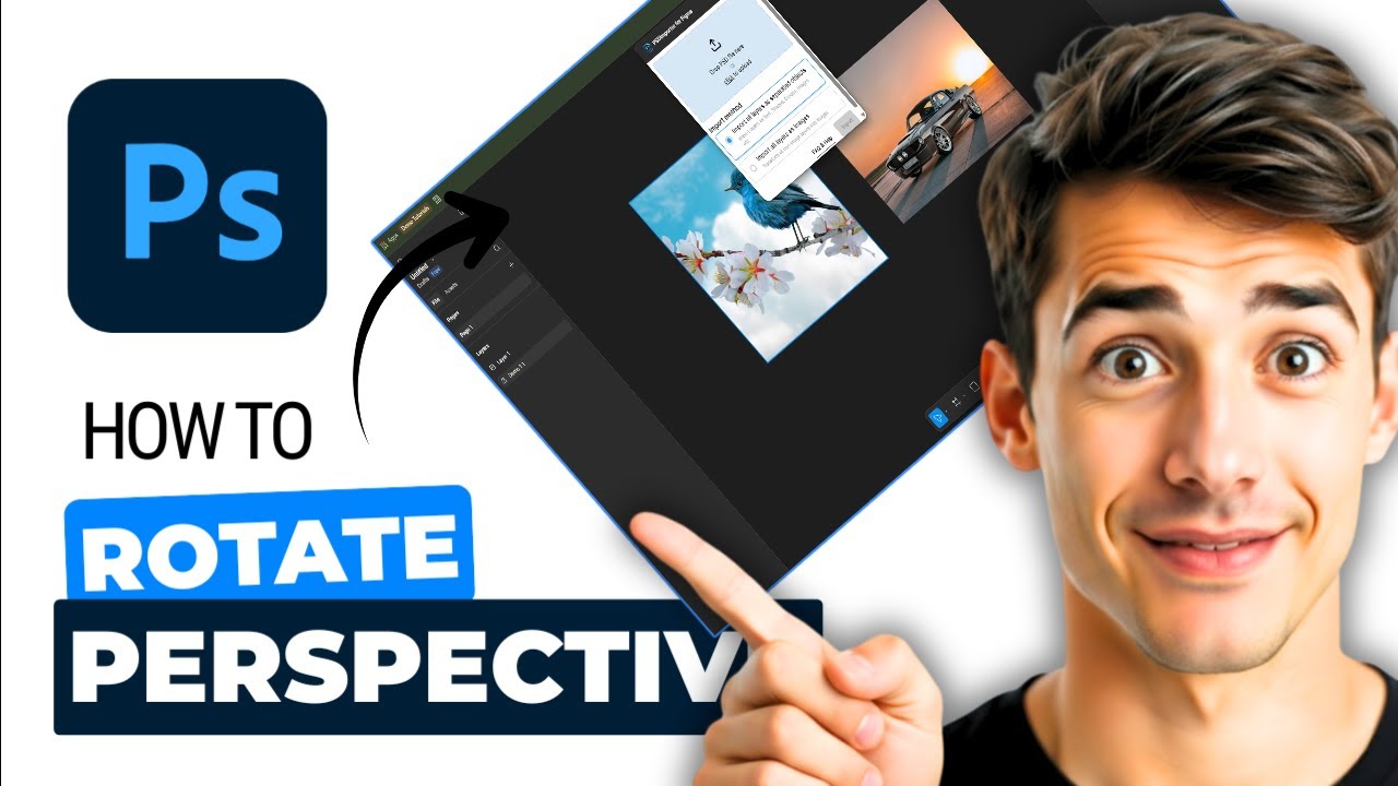 How To Rotate Photo Perspective In Photoshop (Easiest Way) (2026 Guide ...