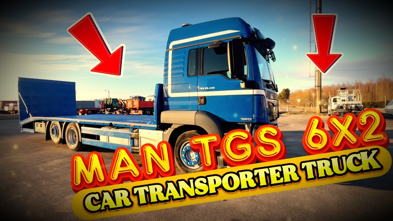 MAN TGS 6X2 HEAVY HAULER PROJECT - Befor and After effect - YouTube