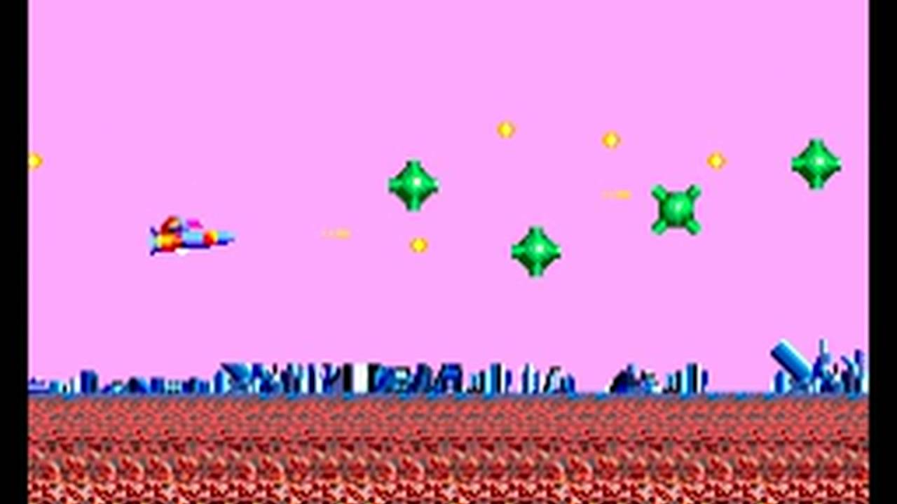 Astro Flash (Sega 1986) Attract Mode 60fps - YouTube